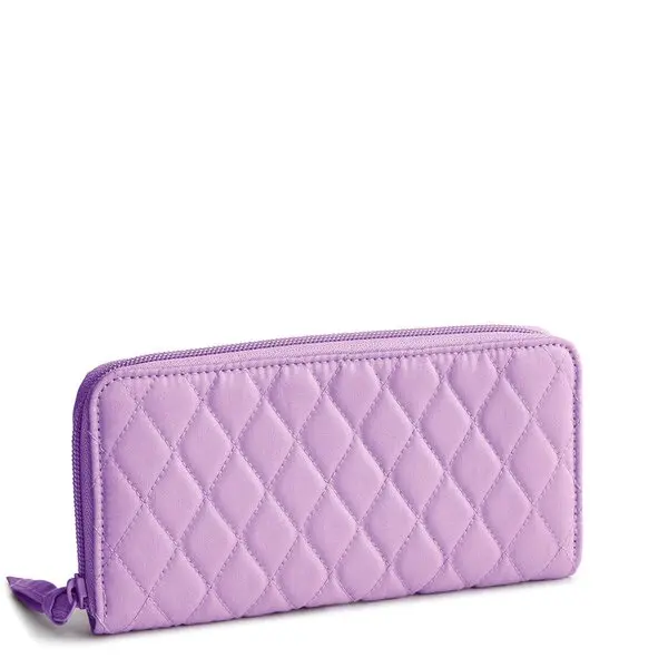 VERA BRADLEY Continental Wallet - Purple