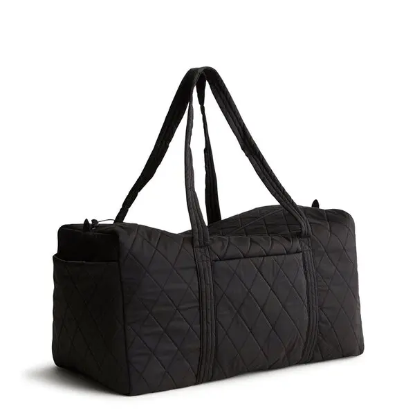 VERA BRADLEY Large Original Duffel Bag - Black