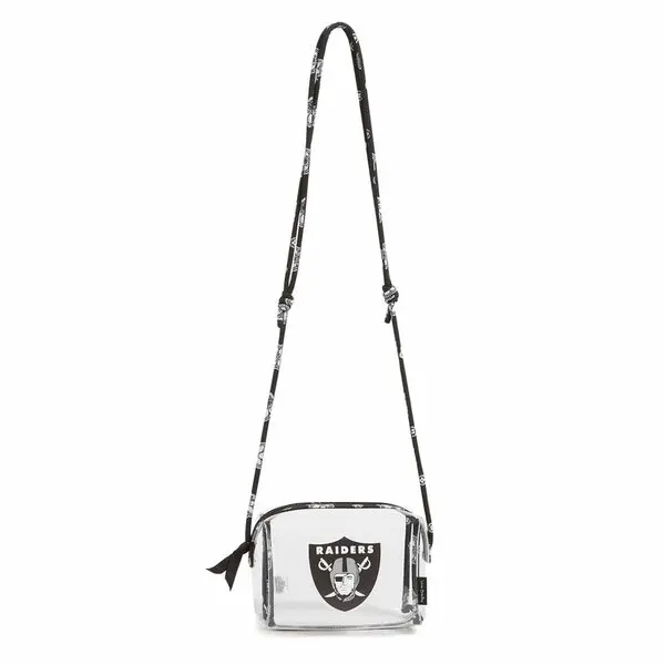 VERA BRADLEY Nfl Las Vegas Raiders Bandana Clear Crossbody Bag - Multicolor