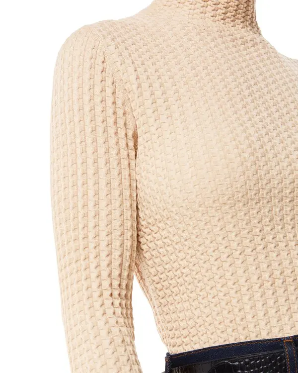 Whistles Textured High Neck Sweater