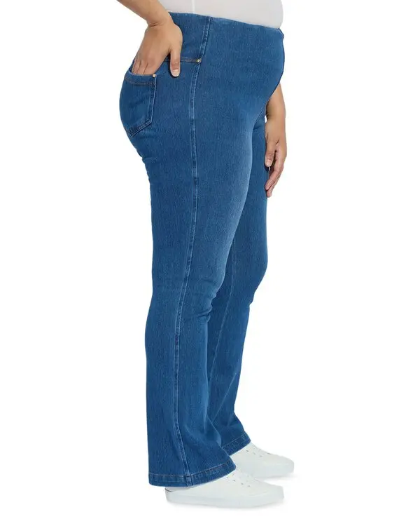 Lyssé Baby Bootcut Denim Jeans - Mid Wash