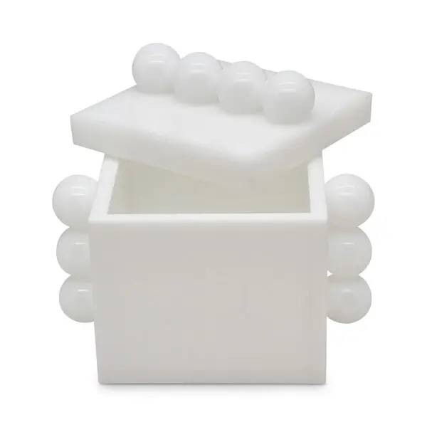 TIZO Lucite Bubble Design Box With Lid