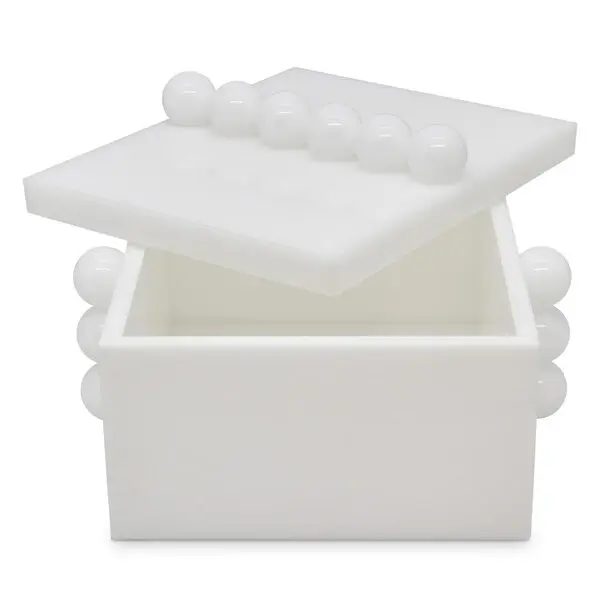 TIZO Lucite Bubble Design Box With Lid