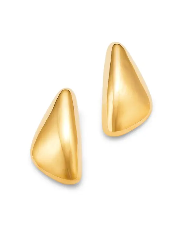Bloomingdale'S 14k Yellow Electroform Stud Earrings - Gold