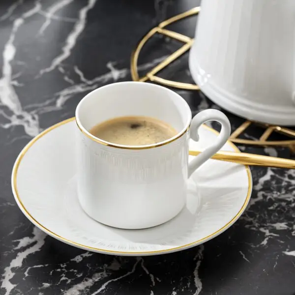 VILLEROY & BOCH Chateau Septfontaines Coffee Cup - White