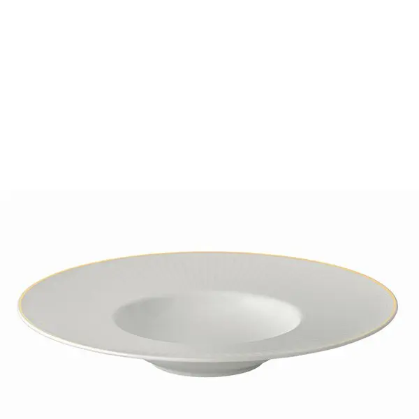 VILLEROY & BOCH Chateau Septfontaines Gold Rim Dinner Bowl