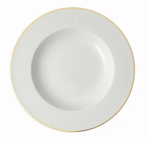VILLEROY & BOCH Chateau Septfontaines Rim Soup Bowl - White