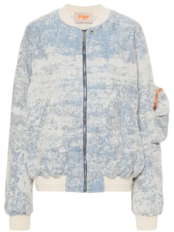 PDF Dust-effect Denim Jacket