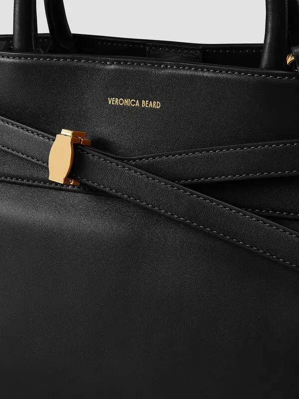Veronica Beard Dash Leather Crossbody Bag