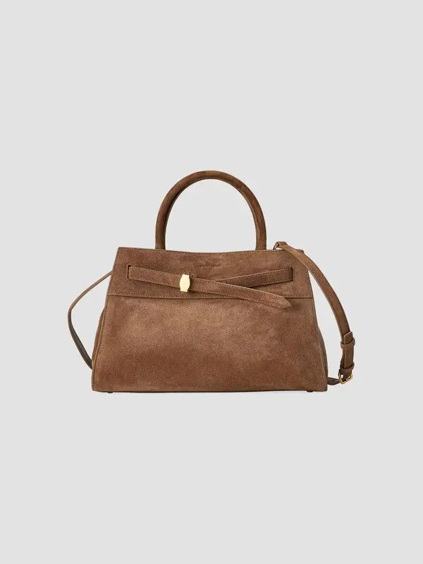 Veronica Beard Dash Suede Tote Bag - Bark