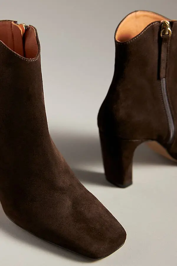 Anthropologie Western Ankle Boots