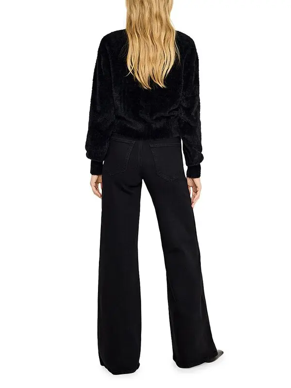 Good American Soft Tech Good Waist Palazzo Jeans