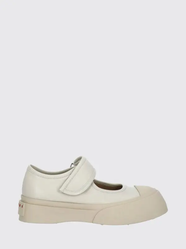 Marni Mary Jane Sneakers - Ivory