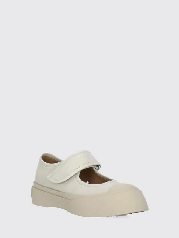 Marni Mary Jane Sneakers - Ivory