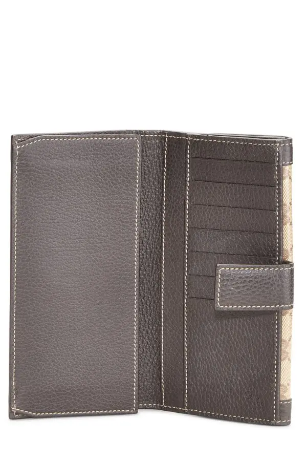 Gucci Gg Crystal Canvas Continental Wallet