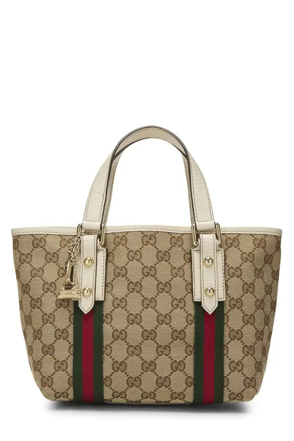 Gucci Original Gg Canvas Jolicoeur Tote - Beige