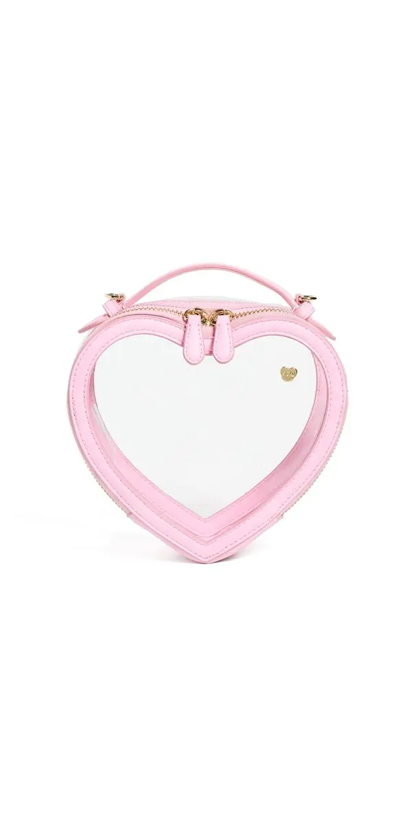 Stoney Clover Lane Clear Heart Crossbody Stadium Bag