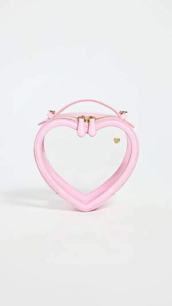 Stoney Clover Lane Clear Heart Crossbody Stadium Bag