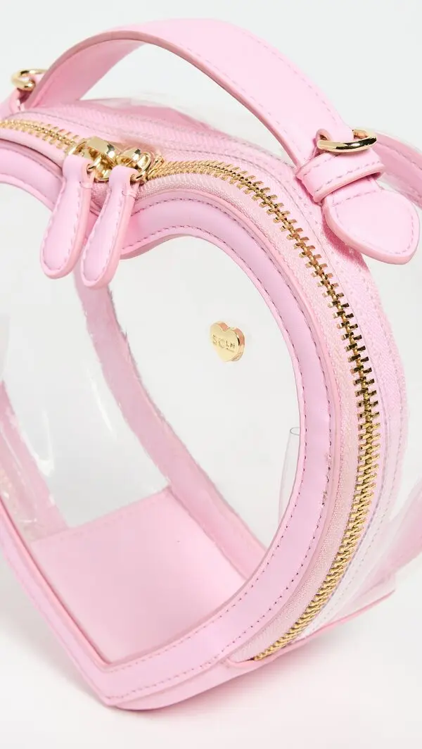 Stoney Clover Lane Clear Heart Crossbody Stadium Bag