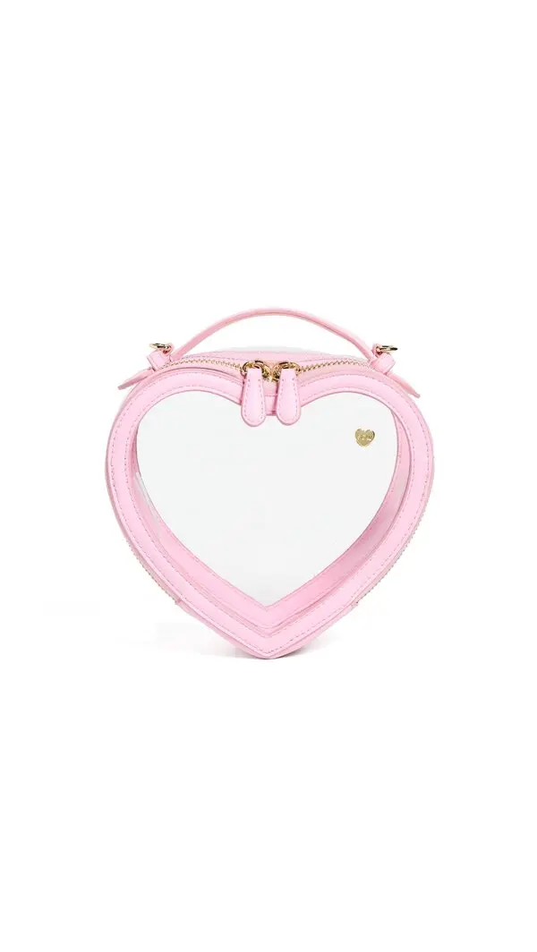 Stoney Clover Lane Clear Heart Crossbody Stadium Bag