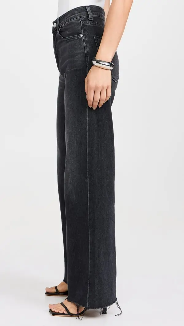 LE JEAN Column Trouser Jeans - Shadow