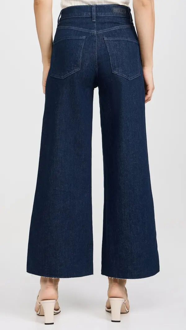 LE JEAN Juliette Wide-leg Ankle Jeans