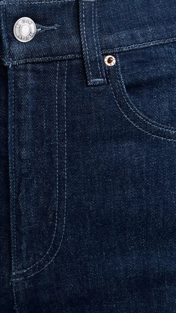 LE JEAN Juliette Wide-leg Ankle Jeans