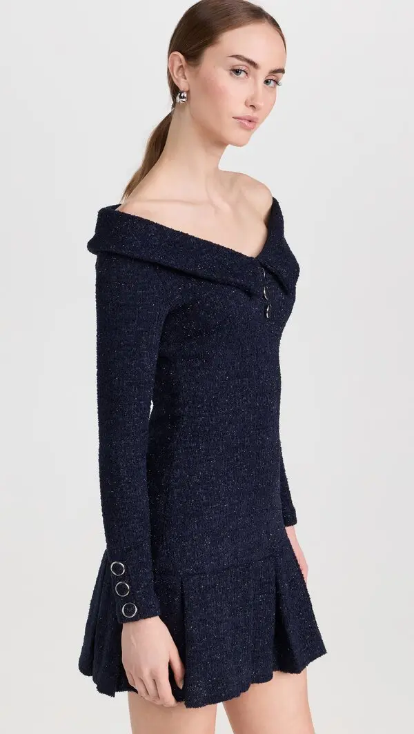 Black Halo Edith Mini Dress In Twilight Tapestry - 75% Off | Editorialist