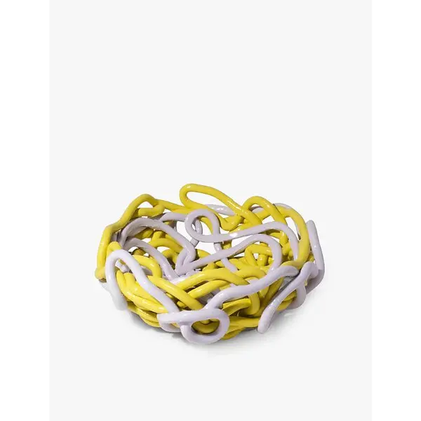 FISH DESIGN BY GAETANO PESCE Tutti Frutti Ii Special Resin Basket 30cm - Matt Lillac