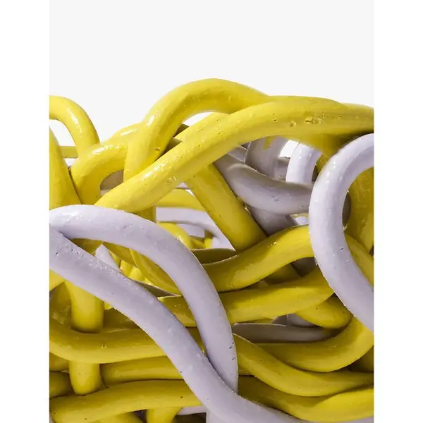 FISH DESIGN BY GAETANO PESCE Tutti Frutti Ii Special Resin Basket 30cm - Matt Lillac