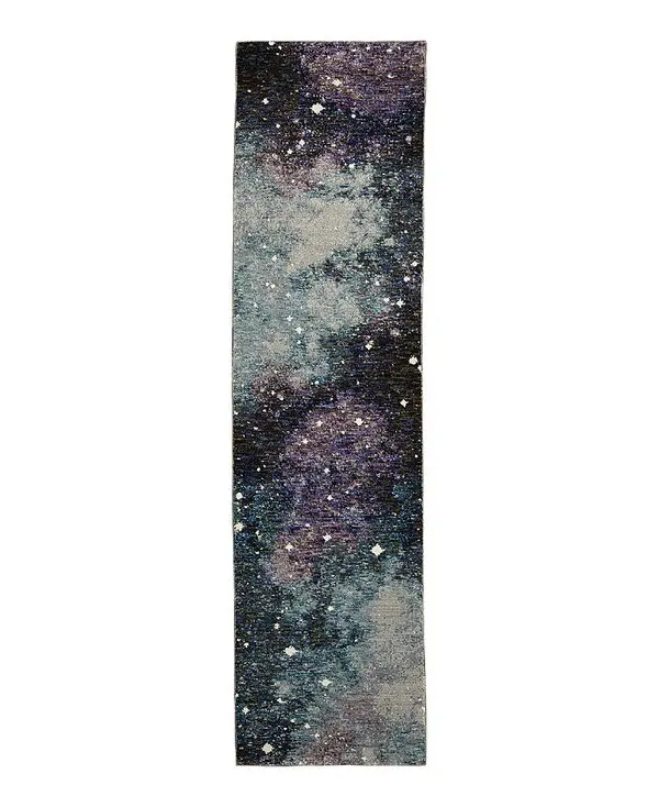ORIENTAL WEAVERS Evolution 0958a Runner Area Rug, 2'3 X 8 - Purple