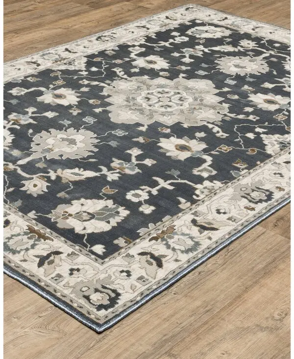 ORIENTAL WEAVERS Ellington Ell08 Area Rug, 5'3 X 7'6
