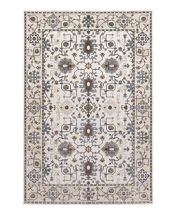 ORIENTAL WEAVERS Ellington Ell10 Area Rug, 3'10 X 5'5 - Ivory