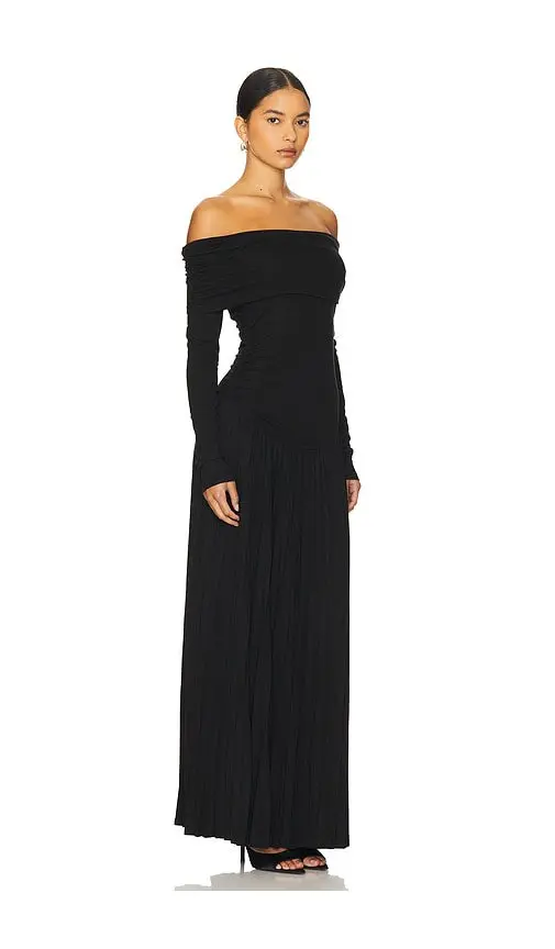 chinese dress ladies Lioness Women's Redefined Maxi Dress, Noir Polka, M at Amazon Women's  Clothing store main image 1