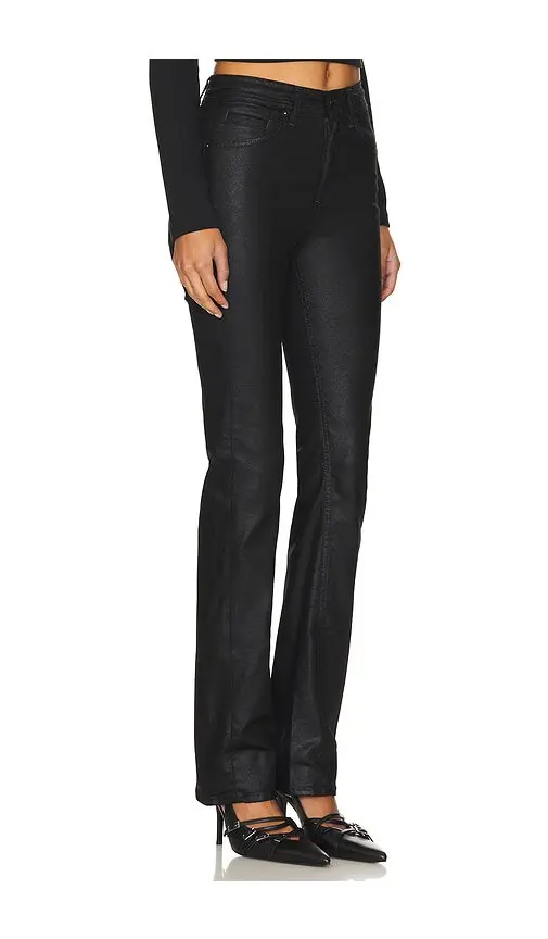 Free People Xena Coated Straight Jeans