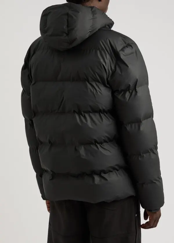 Rains Alta Quilted Waterproof Coat
