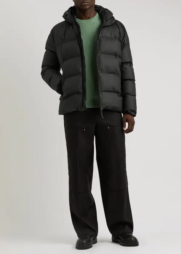Rains Alta Quilted Waterproof Coat
