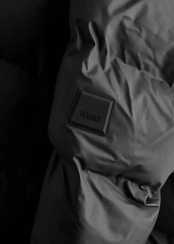 Rains Alta Quilted Waterproof Coat