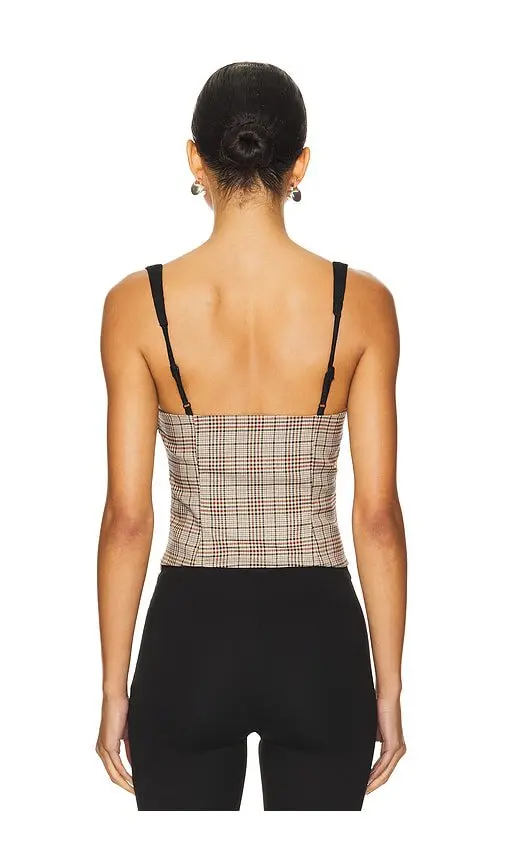 MORE TO COME Flora Corset Top
