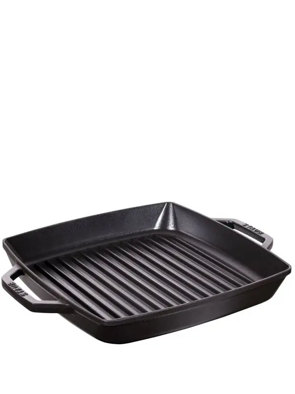 STAUB Square Cast Iron Grill - Black