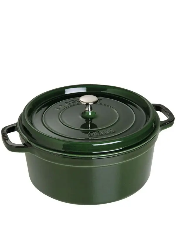 STAUB Cast Iron Casserole 24cm - Green