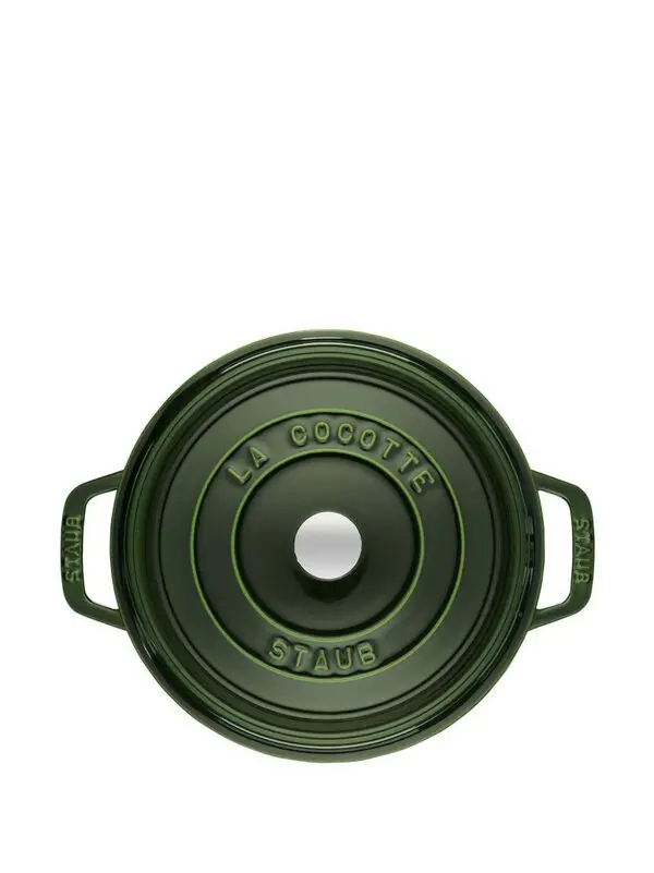 STAUB Cast Iron Casserole 24cm - Green