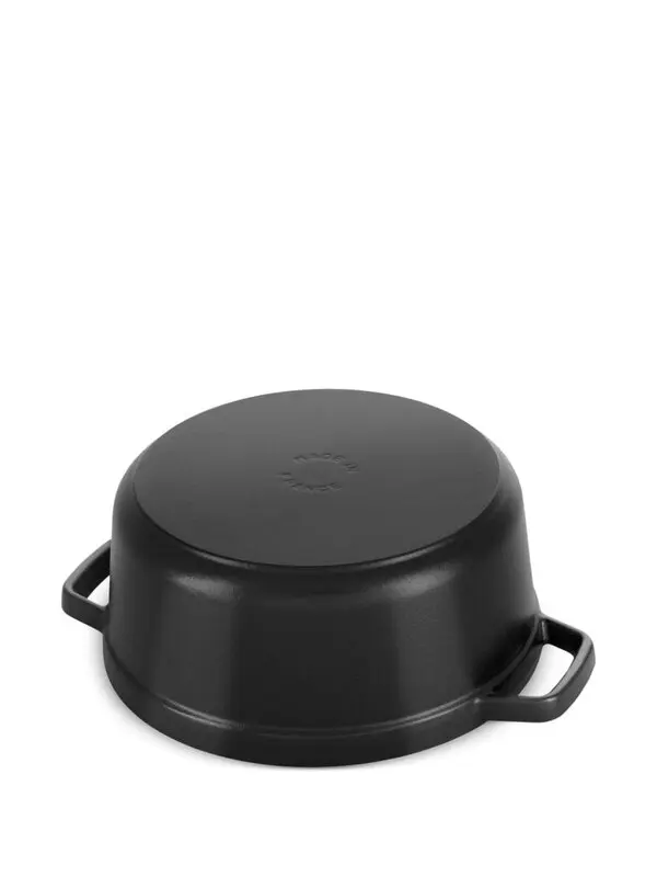 STAUB Cast Iron Casserole With Steaming Basket