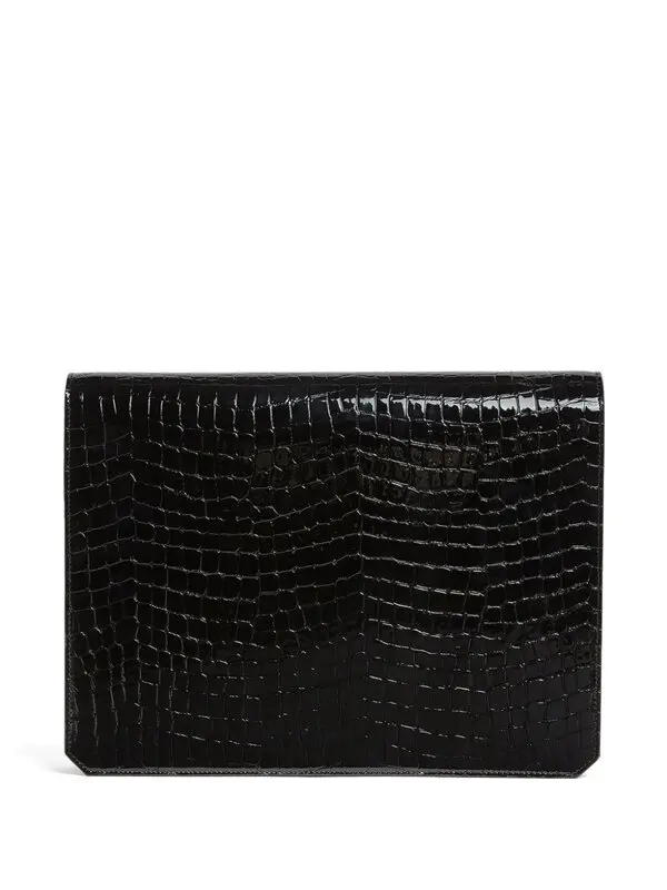 Dsquared2 Crocodile-embossed Clutch