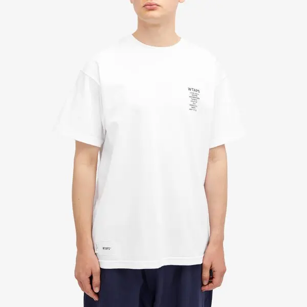 Wtaps Ingredients Spec T-Shirt In White - 25% Off | Editorialist