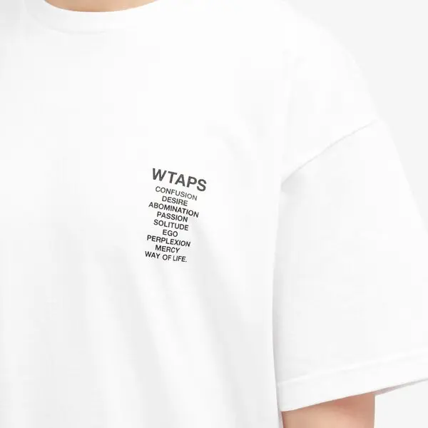Wtaps Ingredients Spec T-Shirt In White - 25% Off | Editorialist