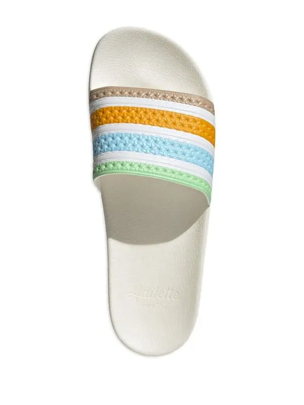 Adidas Adilette Slides - White