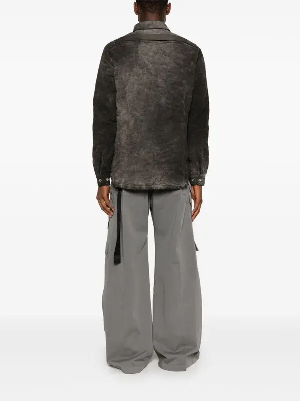 Rick Owens Padded Shirt Jacket - Grey