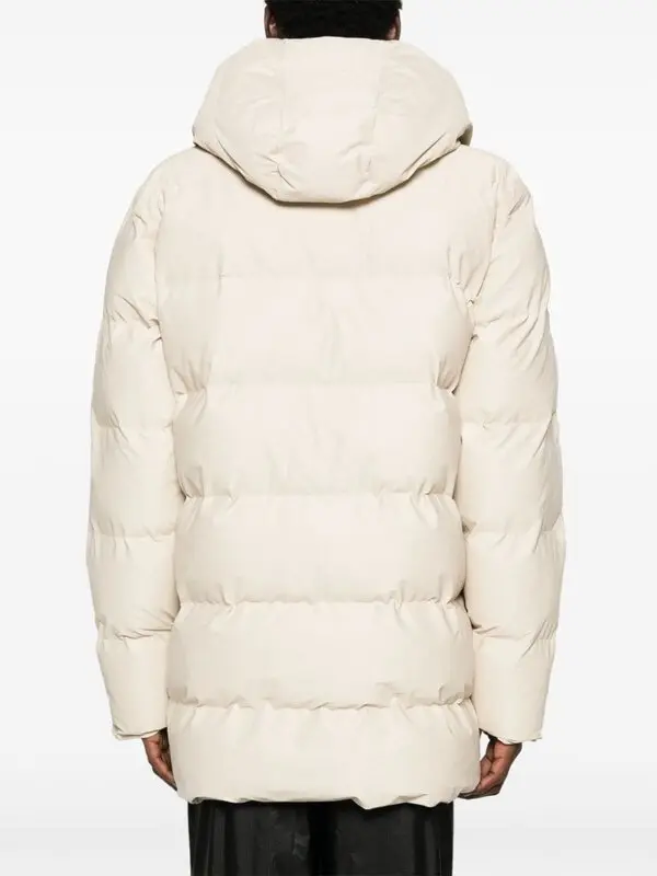 Rains Alta Padded Coat - Neutrals
