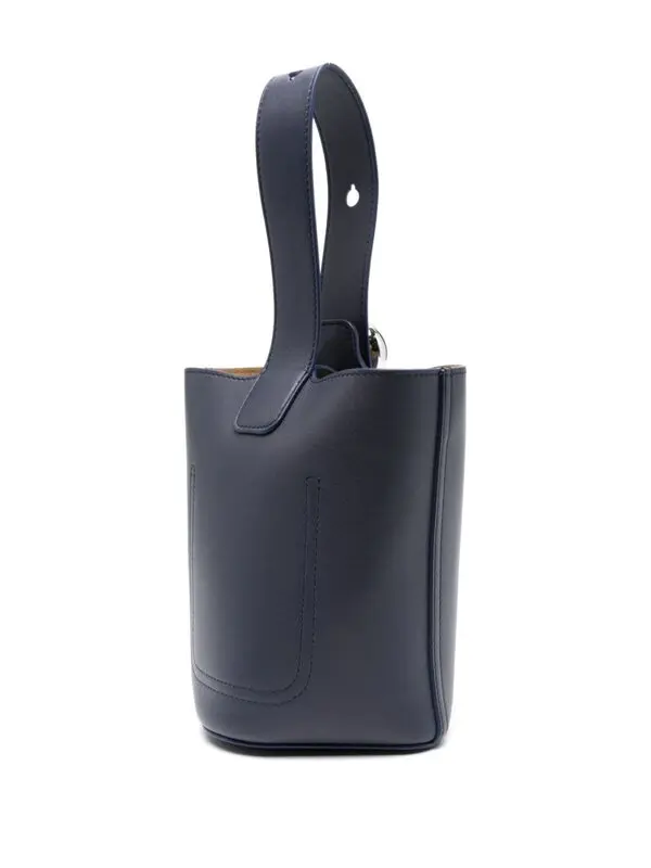 Loewe Mini Pebble Bucket Bag - Blue
